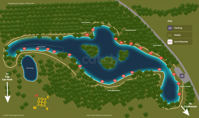 Bottom Lake - Headlands Farm - West Wellow