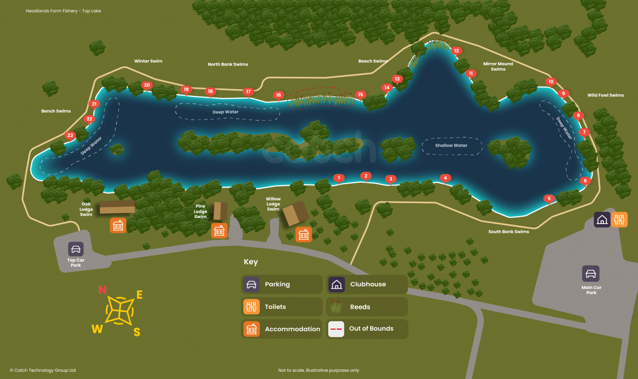 Top Lake - Headlands Farm - West Wellow
