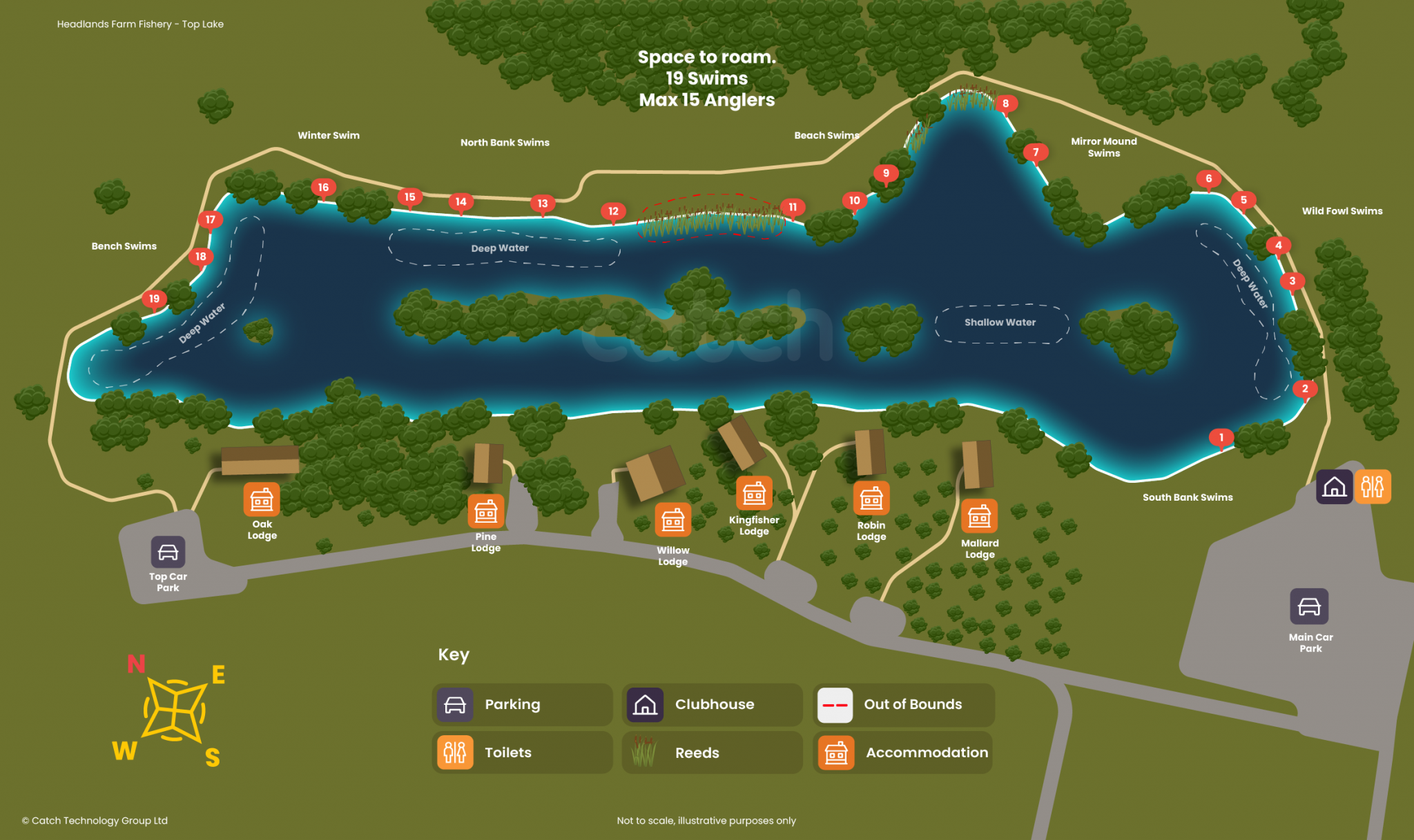 Top Lake - Headlands Farm - West Wellow